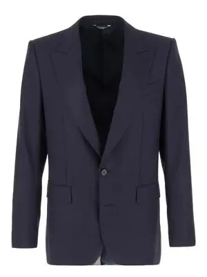 Dolce & Gabbana Wool Blazer - Blue