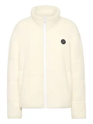 PLEIN SPORT Sherpa Puffer Jacket - Neutrals