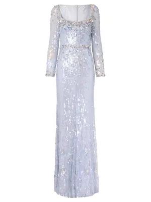 Jenny Packham Jenny Packham Kestra Gown Blue