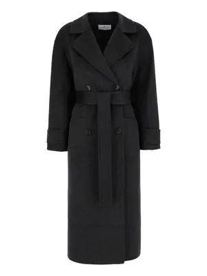 THE DYNAMIS STUDIO Wool Coat - Grey