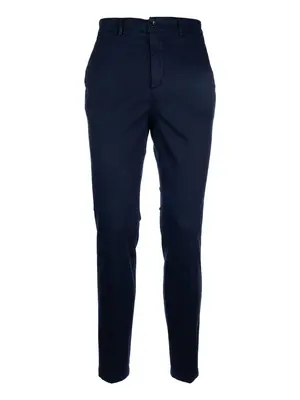 CRUNA Cotton Tapered Trousers - Blue