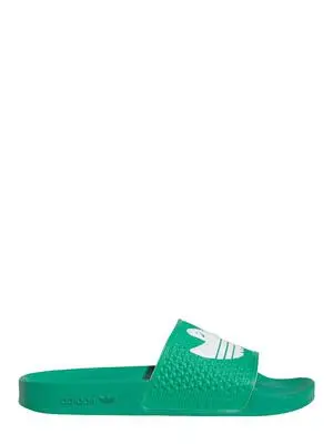 Adidas Shmoofoil Slides - Semi Court Green/cloud White