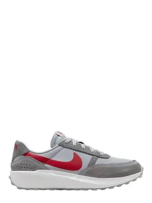 Nike Waffle Nav University Red Sneakers - Wolf Grey/cool Grey/white