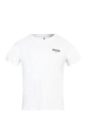 Moschino T-shirt Azure Size Cotton, Elastane - White