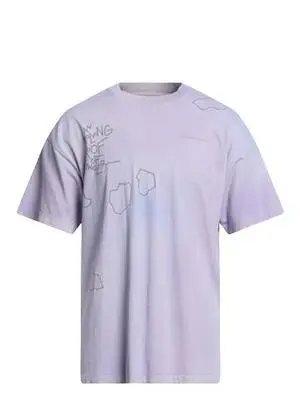 OBJECTS IV LIFE T-shirt Lilac Size Cotton - Purple