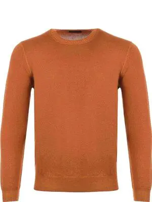 FAY Virgin Wool Sweater - Ruggine
