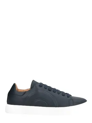 LIU •JO MAN Leather Low-top Sneakers - Blue