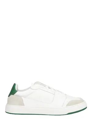 LIU •JO MAN Leather Low-top Sneakers - White