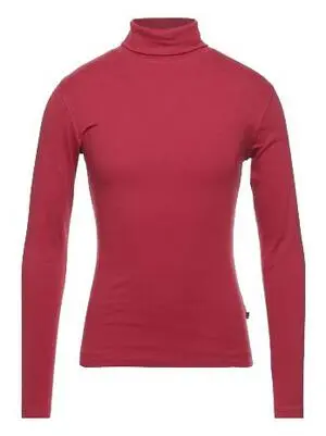 OXER Long Sleeve Turtleneck Top Red