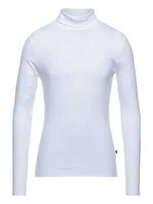 OXER Long Sleeve Turtleneck Top White