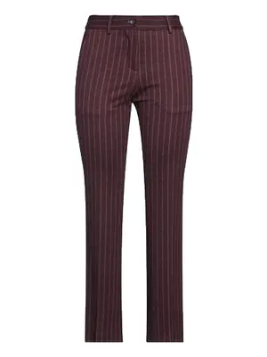 VI TO VI Pinstriped Trousers - Purple