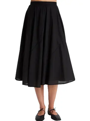 Merlette Vestige Midi Skirt - Black