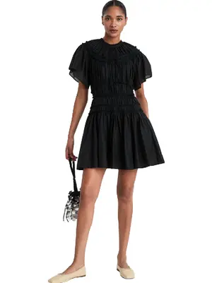 Merlette Cadere Mini Dress - Black