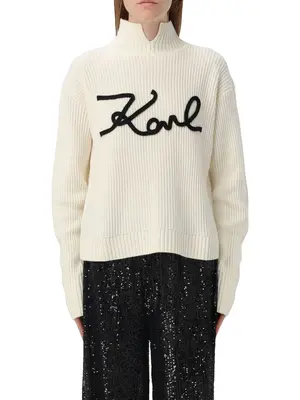 Karl Lagerfeld Sweater - White