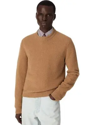 BOTTEGA  VENETA Bottega Veneta Cashmere Jumper - Caramel