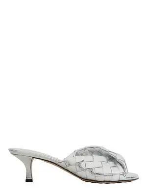 Bottega Veneta Blink Mule - Silver