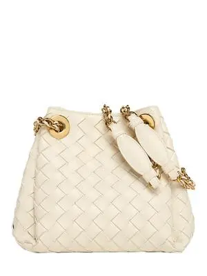 Bottega Veneta Small Parachute Shoulder Bag - Grey
