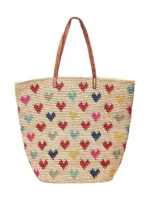 Mar Y Sol Amelie Raffia Tote - Multi