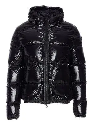 Herno Gloss Bomber Jacket - Black