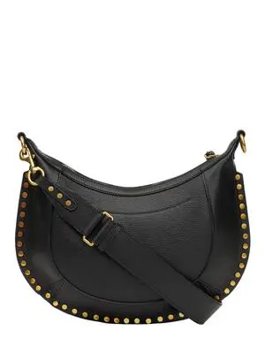 Isabel Marant Naoko Grained Leather Bag - Black