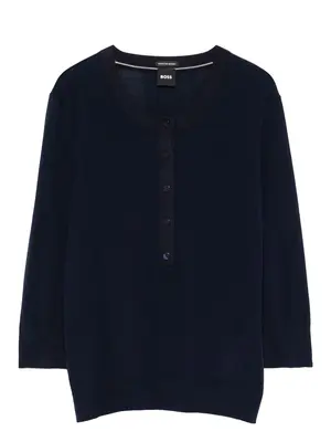 BOSS Wool Sweater - Blue