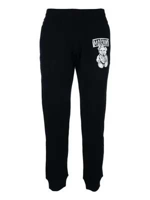 Moschino Logo-print Track Pants - Black
