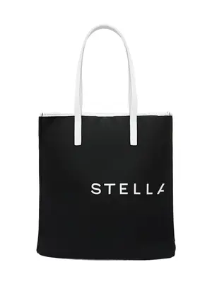 Stella McCartney Logo-print Tote - Black