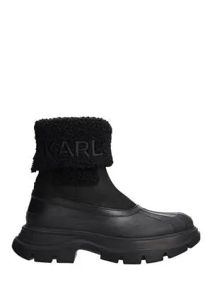 Karl Lagerfeld Luna Snow Boots - Black
