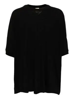 JAN JAN VAN ESSCHE Crew-neck T-shirt - Black