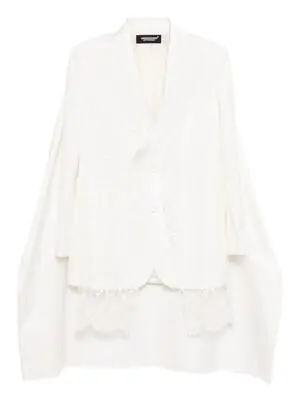 UNDERCOVERISM Lace-trimmed Blazer - White