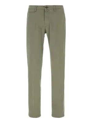 BRIGLIA 1949 Cotton-blend Trousers - Green