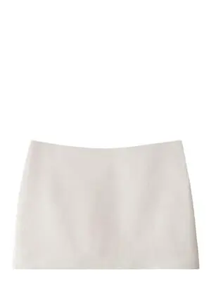LISA YANG STORE Lisa Yang Mini Skirt Champagne