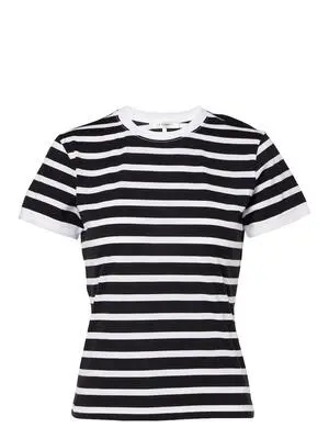 FRAME FRAME Striped Cotton Jersey T-Shirt Multicoloured