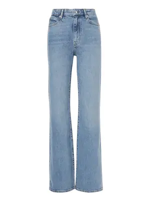 FRAME Arrow High-rise Flared Jeans - Blue