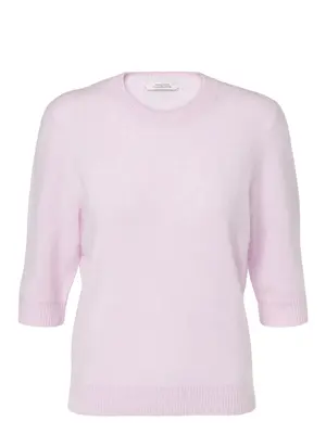 Dorothee Schumacher Fluffy Statements Wool And Cashmere Top - White