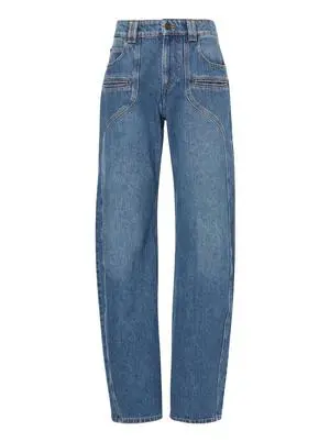 ISABEL MARANT ÉTOILE Isabel Marant Betiane Wide-Leg Jeans
