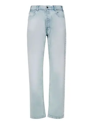 THE ROW Burt Straight Jeans - Blue