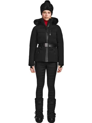 Rudsak Quilted Ski Jacket - Black
