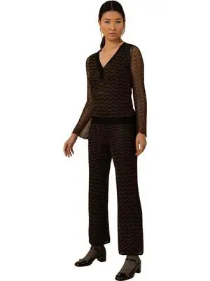 Hale Bob Hale Bob Angel Lurex Top Black