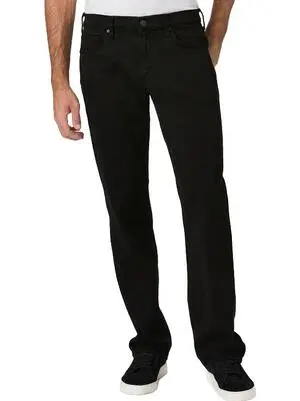Paige Doheny Relaxed Straight Leg Jeans - Black