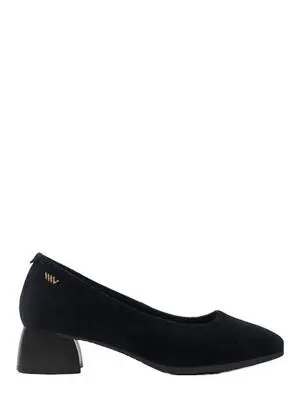 VISCATA Milan Suede Heels - Black