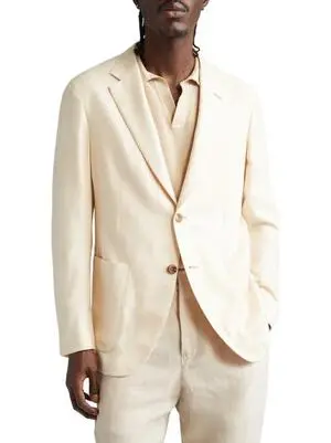 Zegna Couture Cashmere Sport Coat - Light Beige