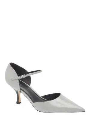 Nordstrom Liv Pointed Toe D'orsay Pump Grey Sleet