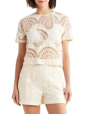 BOAMAR BOAMAR Estelle Eyelet Shirt
