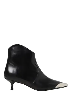ANNA F. Ankle Boots - Black