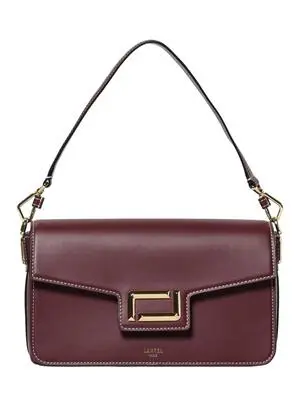 LANCEL Shoulder Bag Burgundy