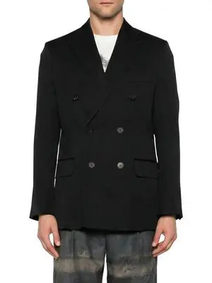 GOLDEN GOOSE Double Breasted Jacket - Black