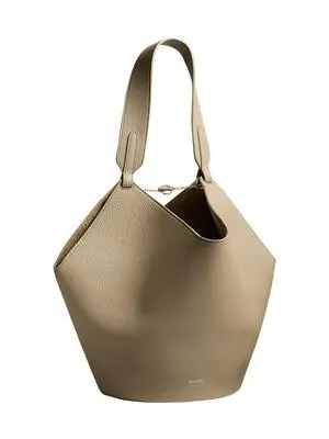 Khaite Khaite Lotus Small Calfskin Tote Bag Sage