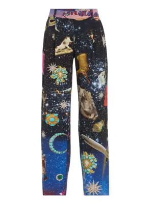 LIBERTINE Libertine Starry Night Redux Printed Trousers