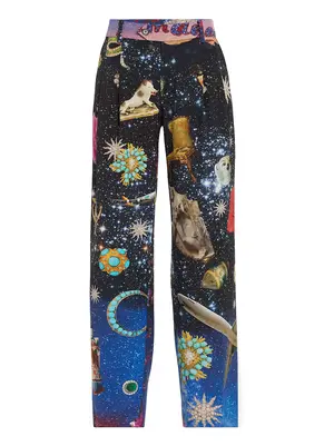 Libertine Starry Night Redux Printed Trousers - Mul